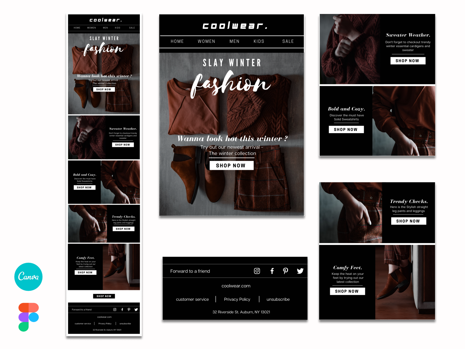 Email Newsletter Design by Yukta Watti on Dribbble