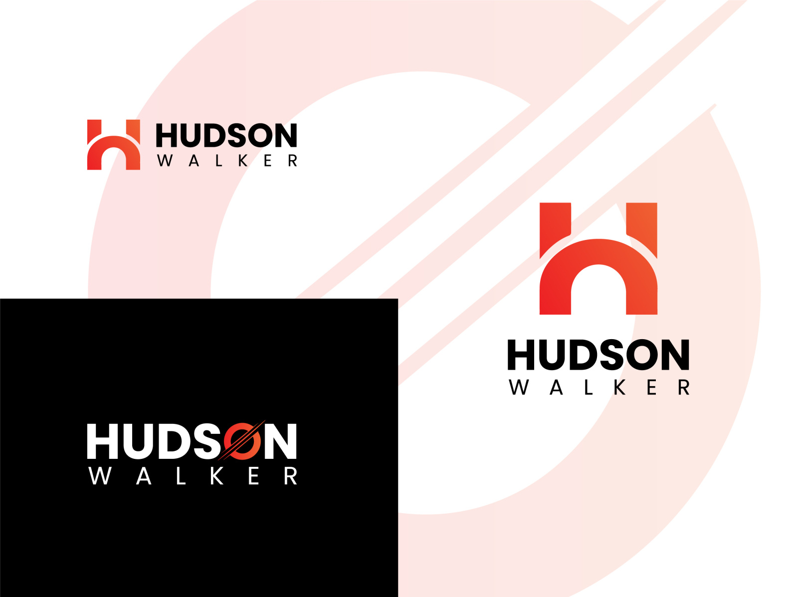 Hudson Walker Logo by Muhammad Tayyab on Dribbble
