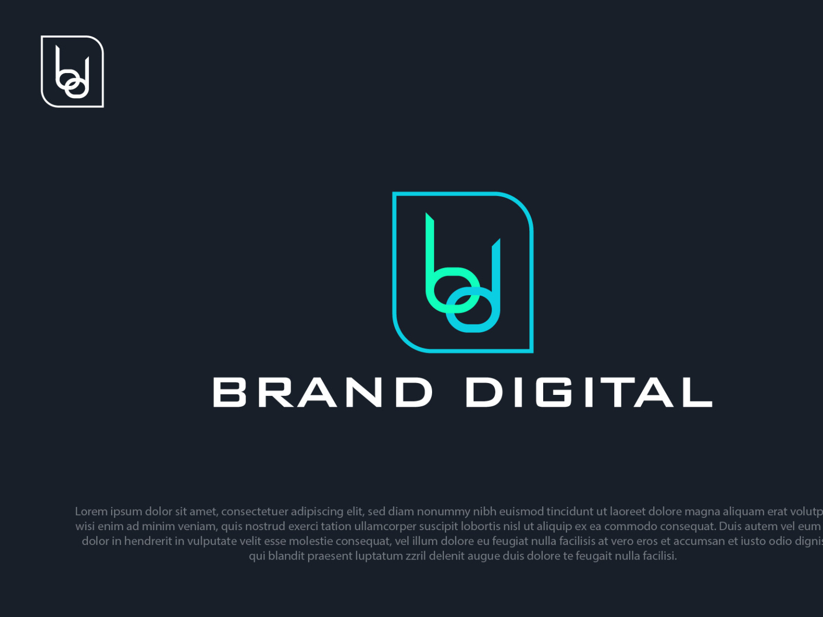Logo-Brand Digital by Sophia Smith on Dribbble
