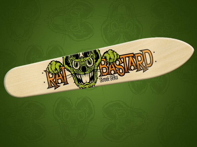 Rat Bastard Old School by Steph Doyle on Dribbble