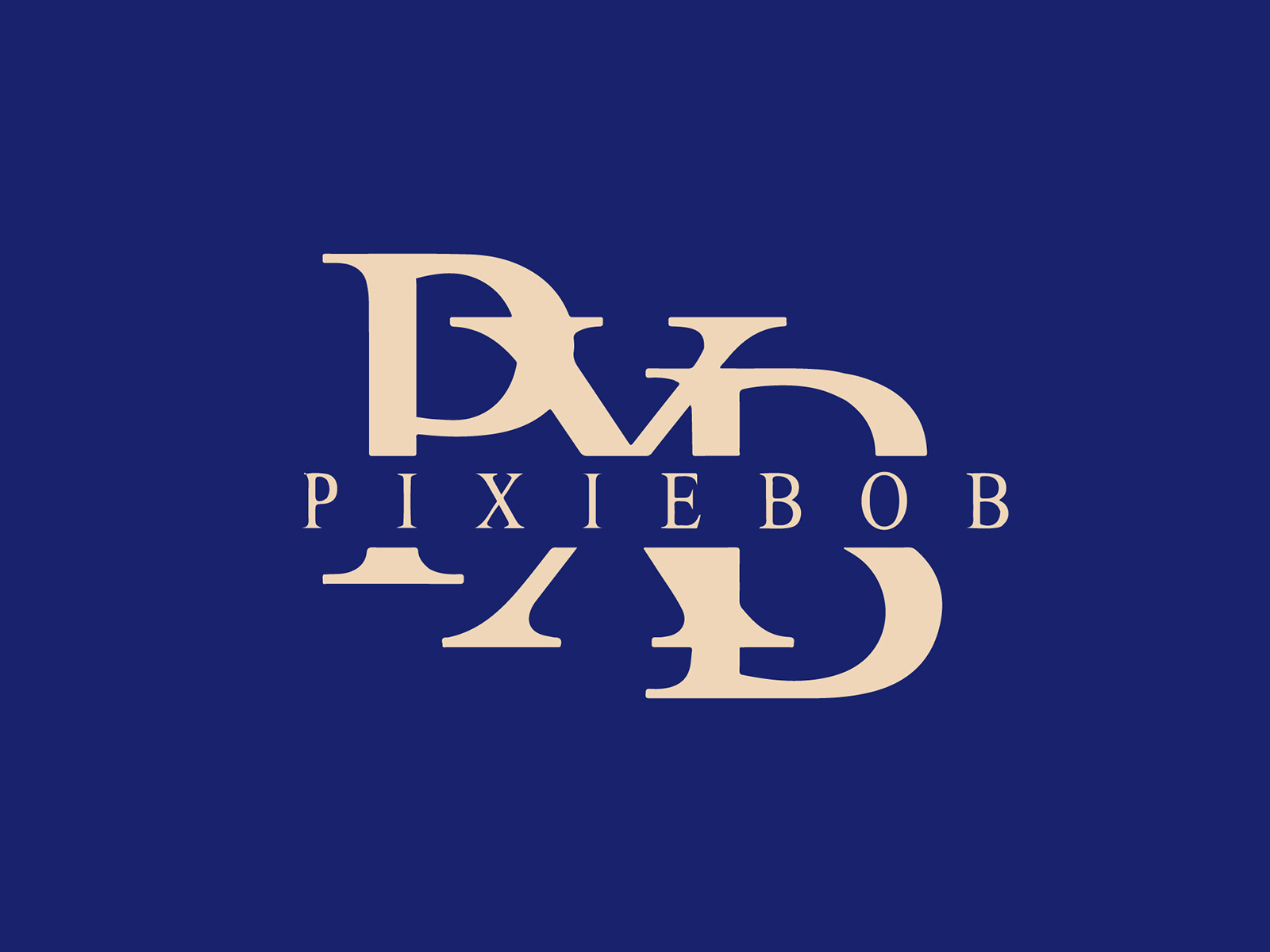 Logo Design (PIXIEBOB) by Rukhsar Graphic on Dribbble