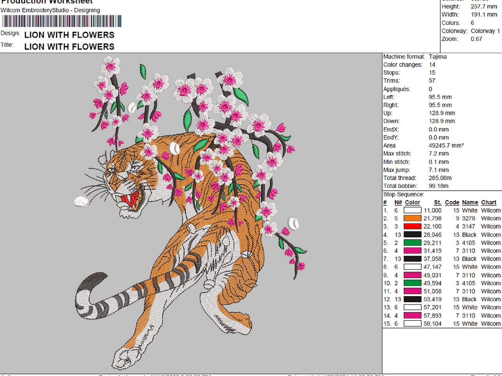 Embroidery logo by Rukhsar Graphic on Dribbble