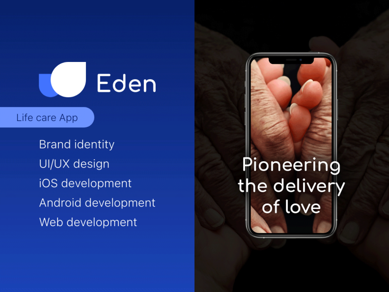 Eden. Life care App by Sergei Prokopenko on Dribbble