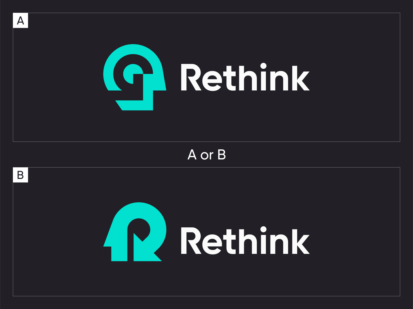 Rethink by SPG MARKS ️ on Dribbble