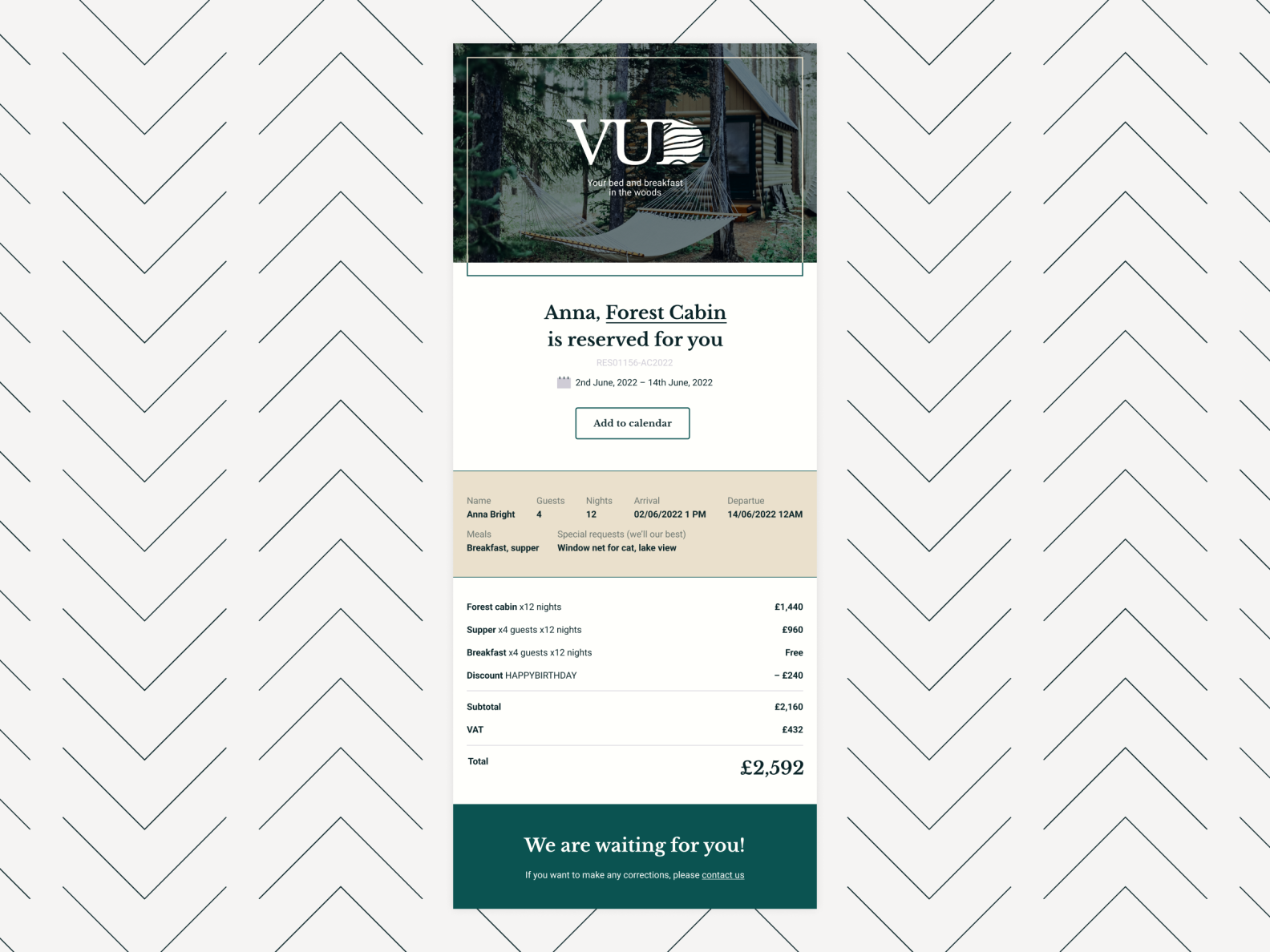 Daily UI 16: Email Receipt / Booking confirmation by Ioann De on Dribbble