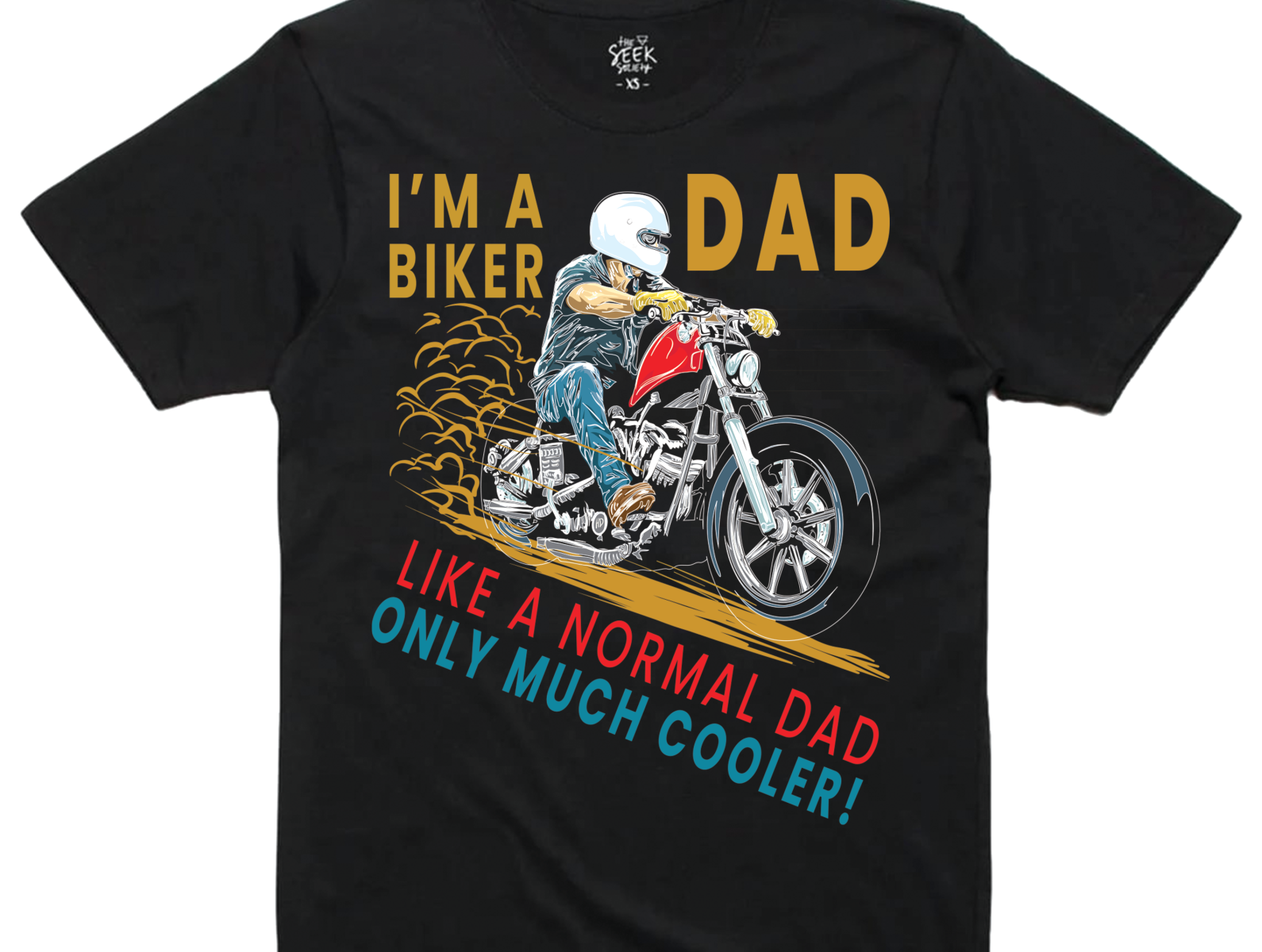I am A biker Dad by Ripon Deb on Dribbble