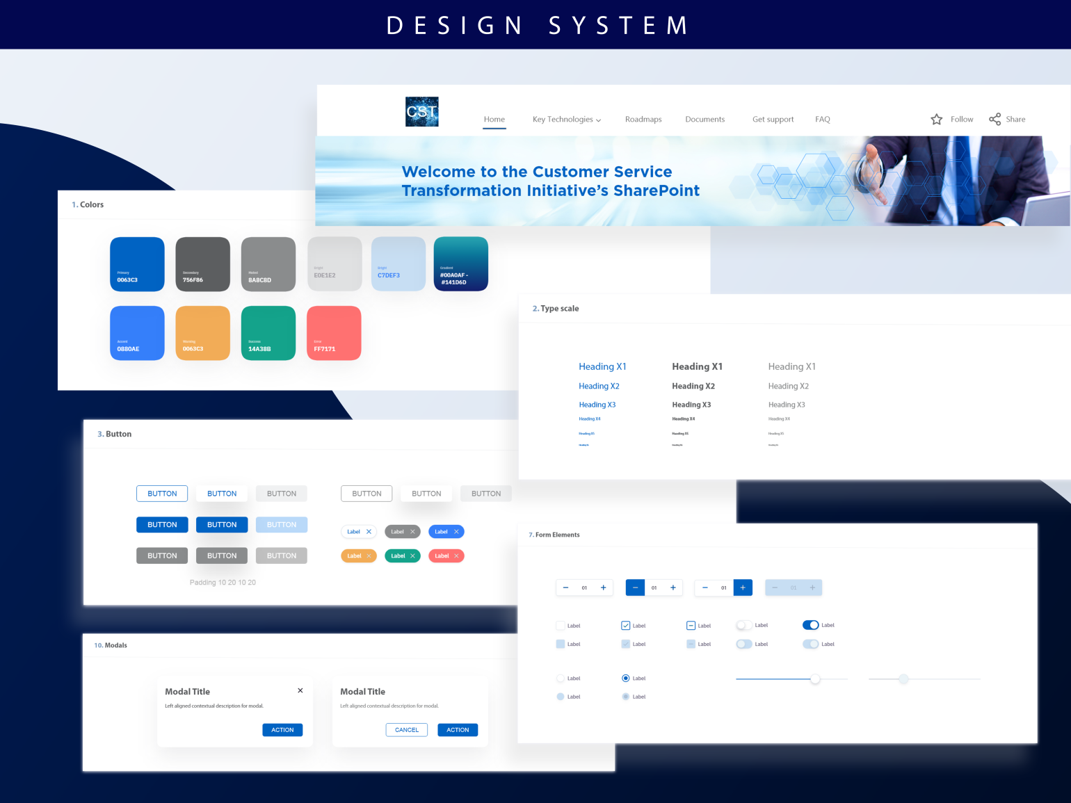 CST Design System by Prince Rajan on Dribbble