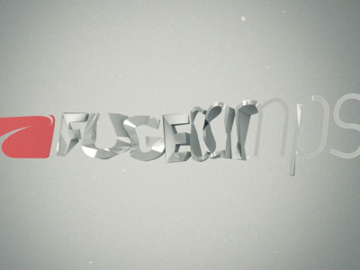 Fuge Logo in C4D by Seth Worley on Dribbble