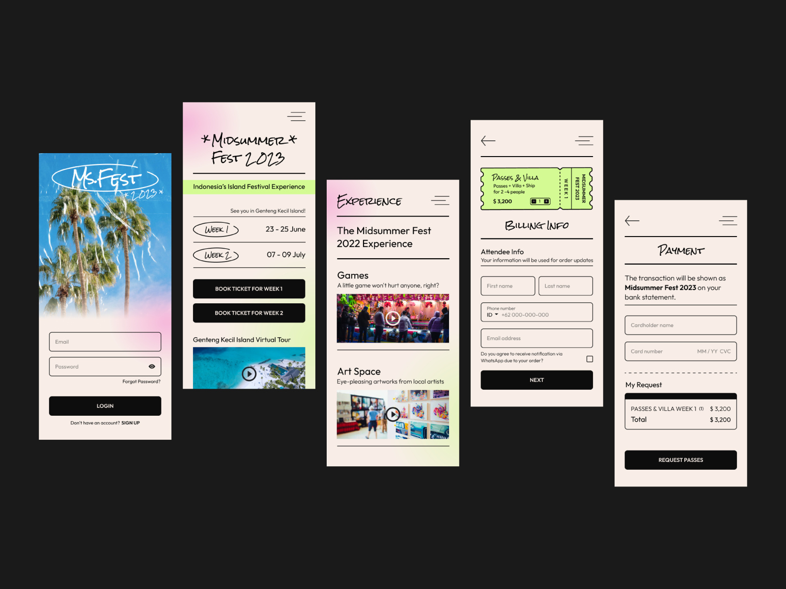 Midsummer Fest 2023 - Music Festival Apps by Syaqiya Aranya for ...