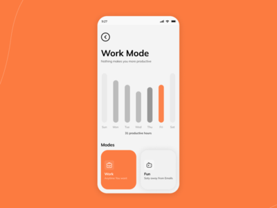 Work Mode | UI Design by Vignesh Kumar J on Dribbble