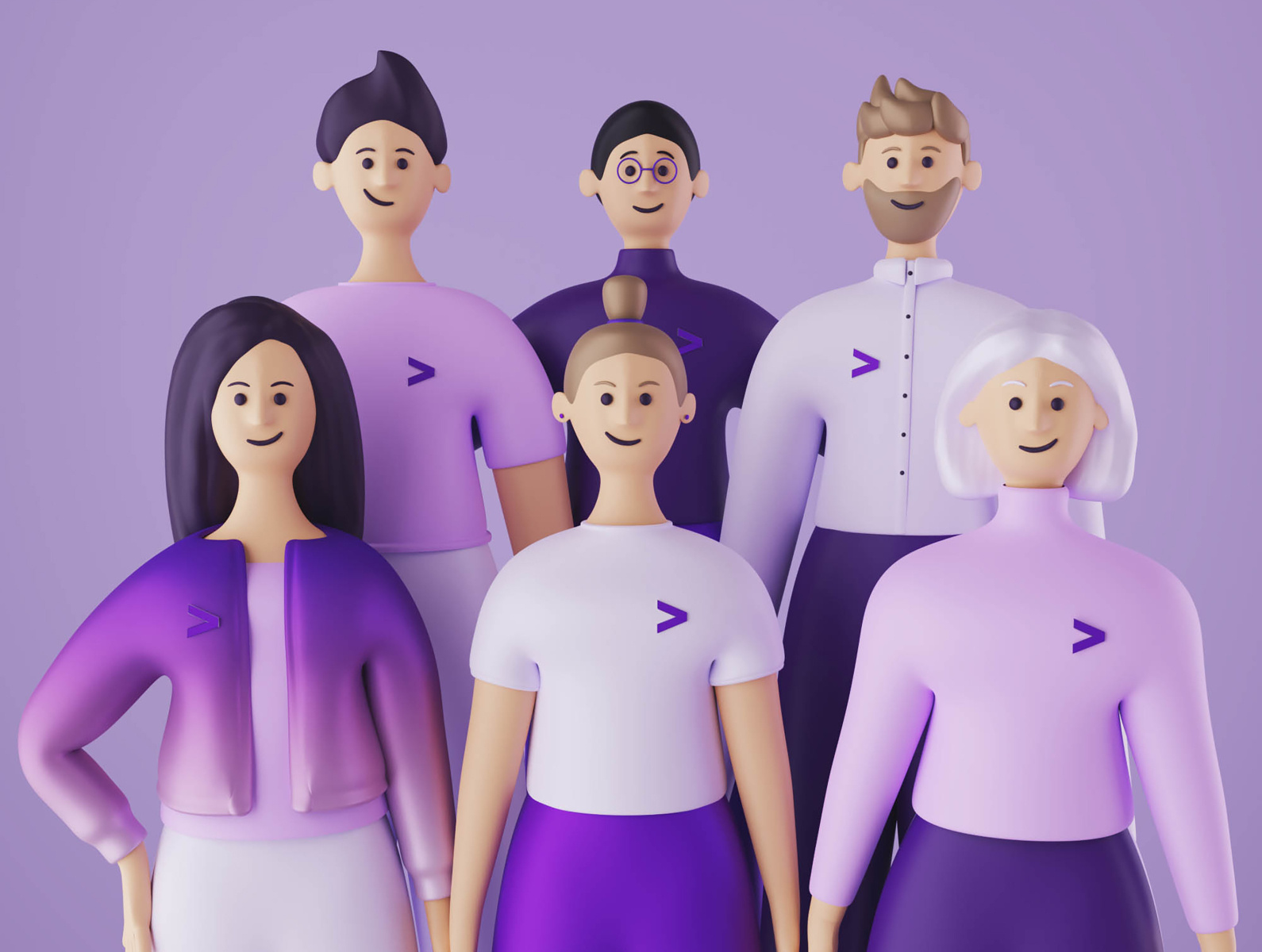 Accenture Characters by Alyona Vic on Dribbble