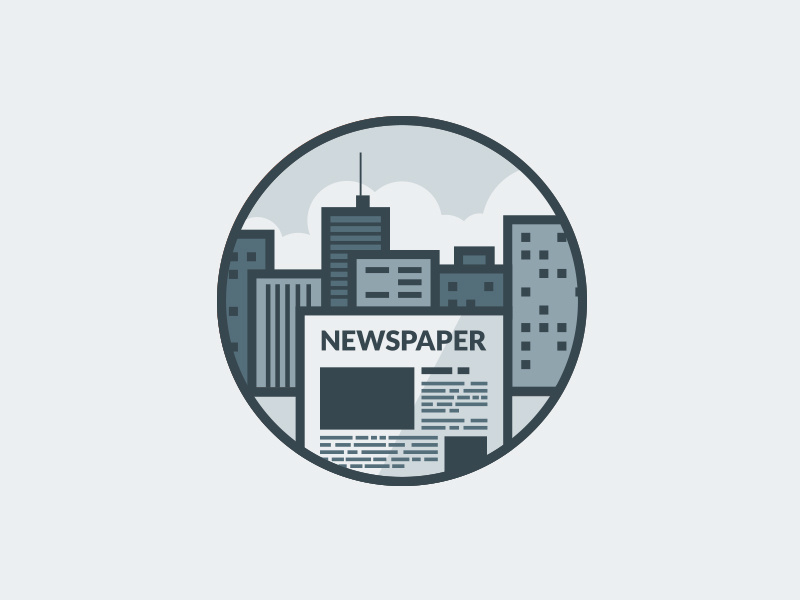 City Newspaper by Hafizh Sallm on Dribbble