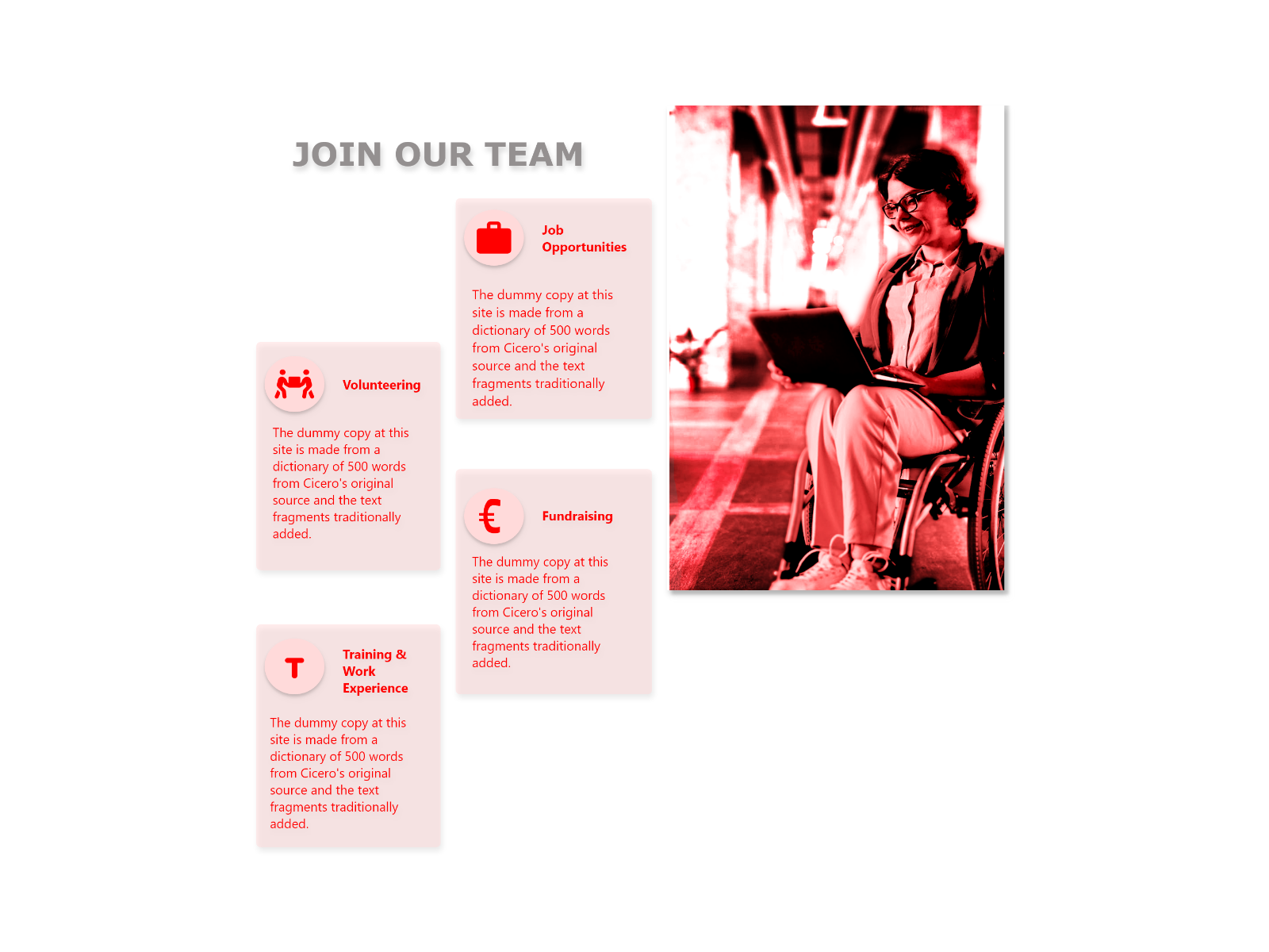 Join Team Page by Tapesh Patel on Dribbble