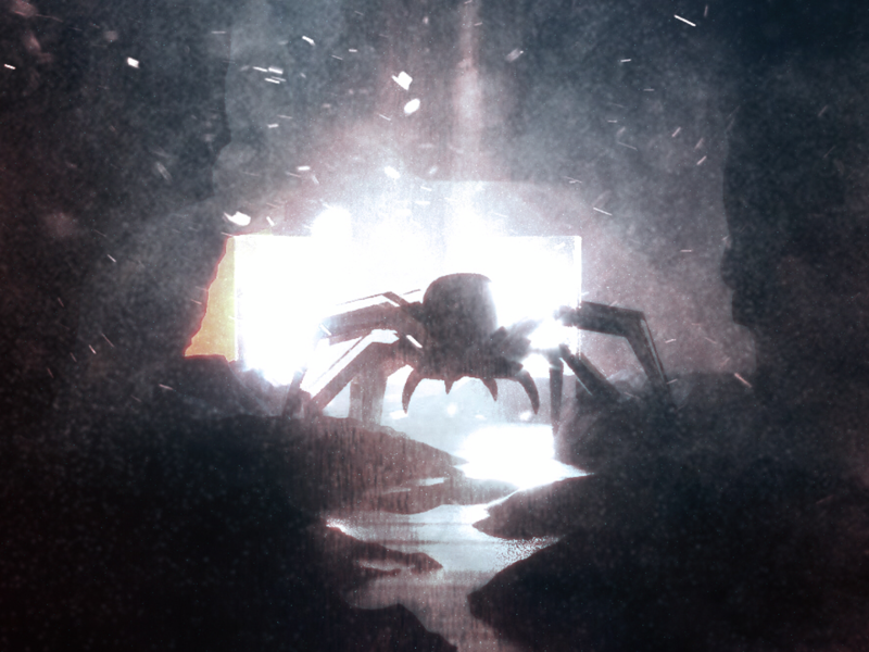 The Primitive Spider by Asım Hocagil on Dribbble