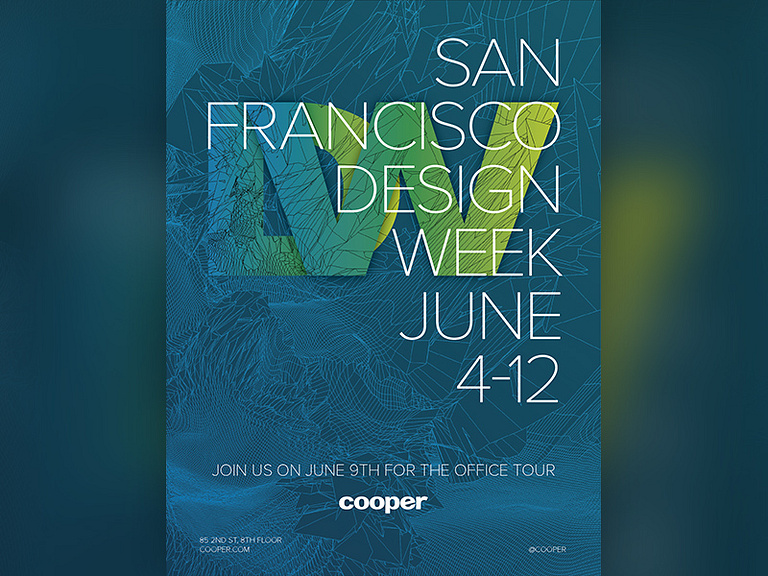 Design Week poster 2015 by Jason Csizmadi on Dribbble