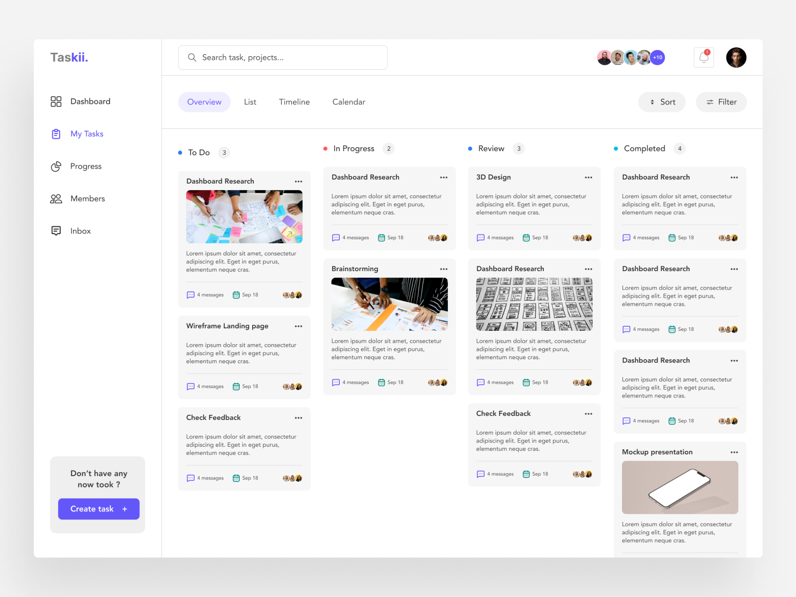 TASKII by Daramola Olalekan Olawale on Dribbble