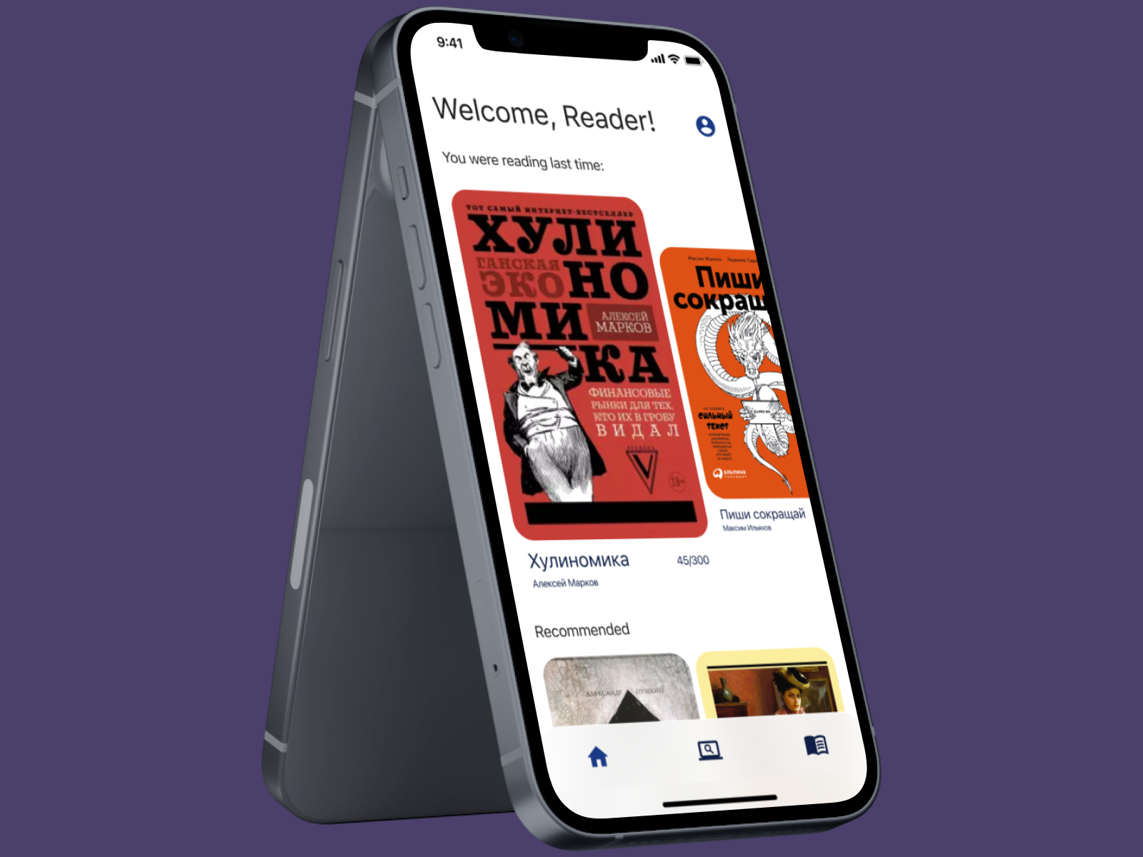 booklit - reading app concept by Albert Mishurniaev on Dribbble