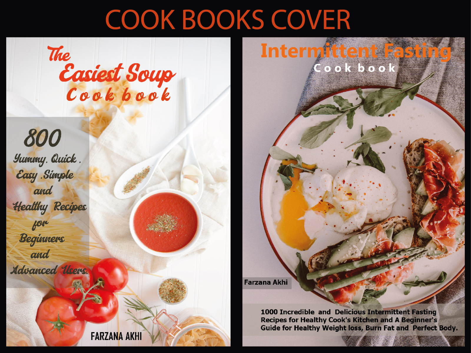 COOK BOOK COVER by Farzana Akter on Dribbble