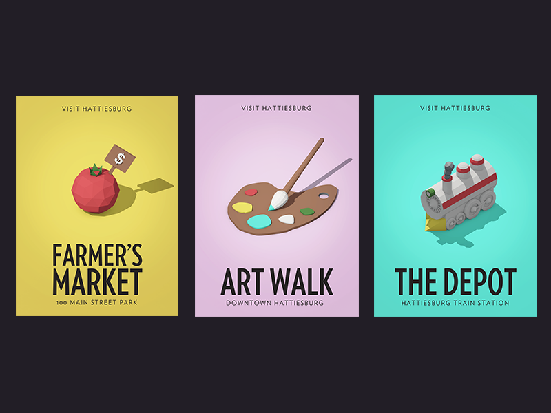 Theme posters by Patrick Enstrom | Dribbble