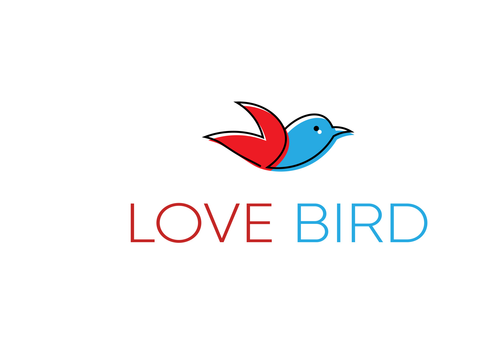 Love Bird Logo design by Logo Patronize on Dribbble