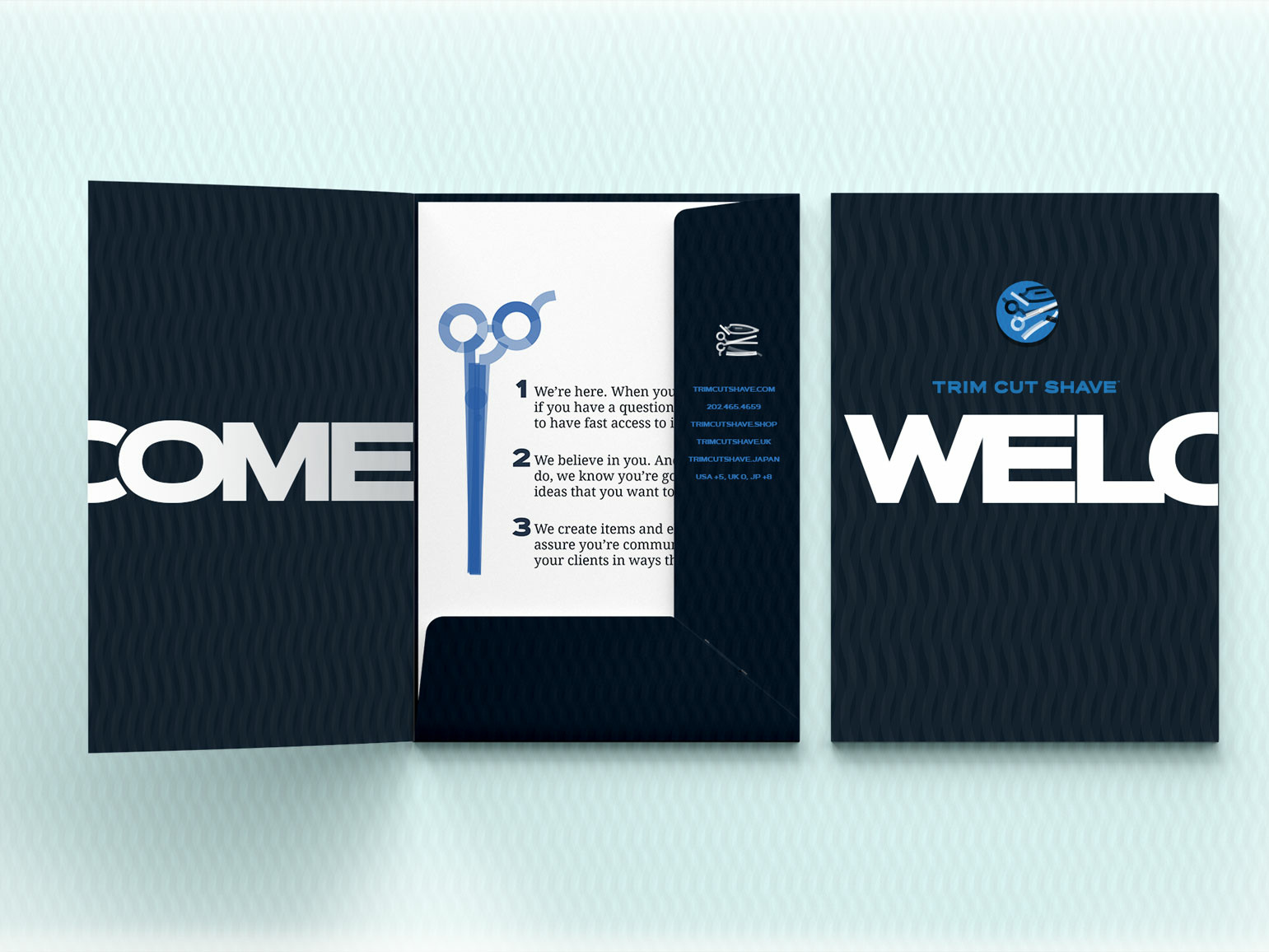 TCS Welcome Folder by j Gregory Barton on Dribbble