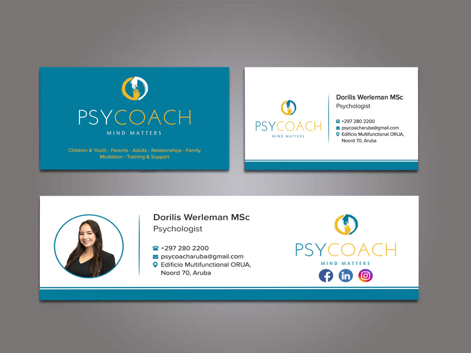 Business Card with Email Signature by Redwanul Karim on Dribbble