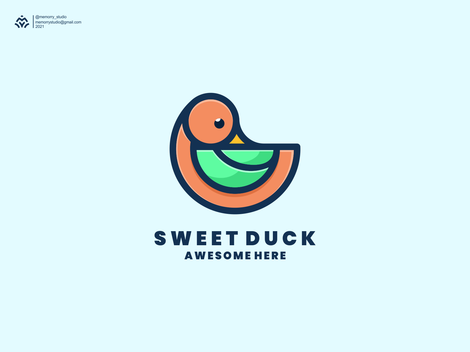 sweet duck by memorrystudio on Dribbble