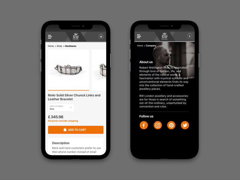 RW London Case Studies by Marcelo Graciolli on Dribbble