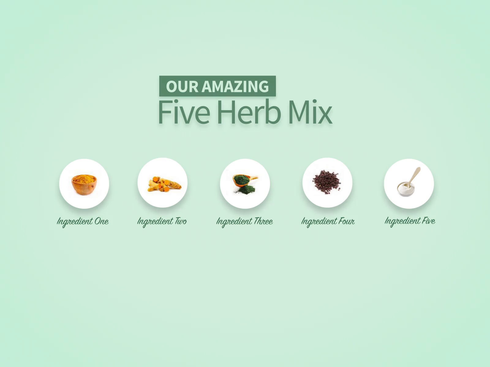 Animated Product Ingredients Shot by Mockups360 on Dribbble