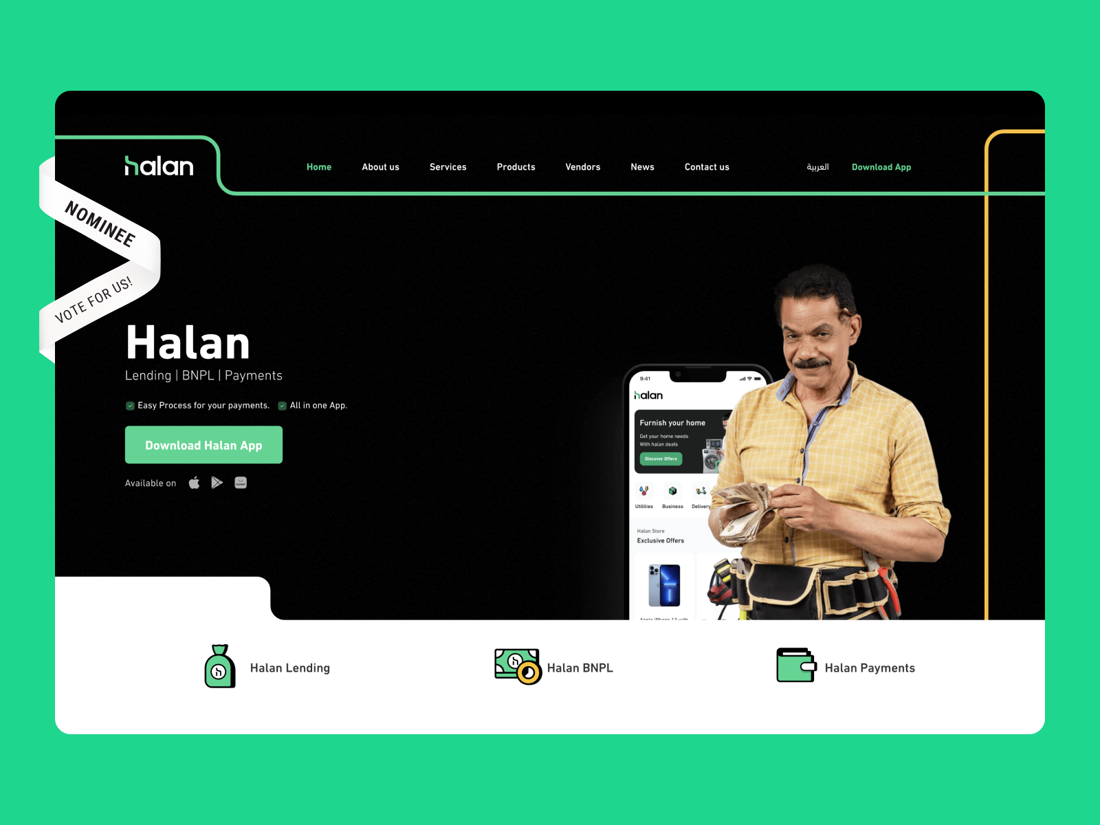 Halan by Salah Elimam on Dribbble