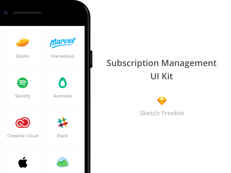 Subscription Management App - UI Kit by Santhosh Rajendran on Dribbble