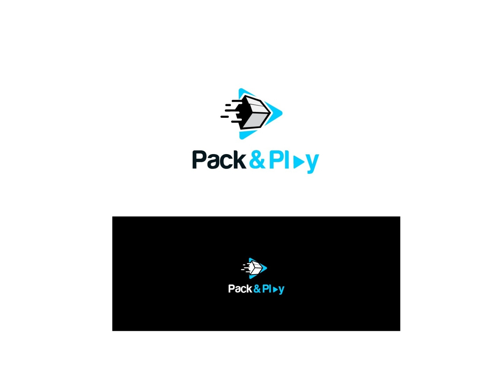 Pack and Play Minimal Logo Design by YOUR DESIGN on Dribbble