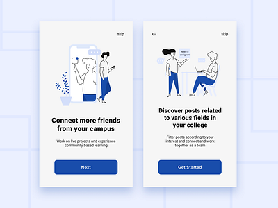 Getting Started Page by Sanatan on Dribbble