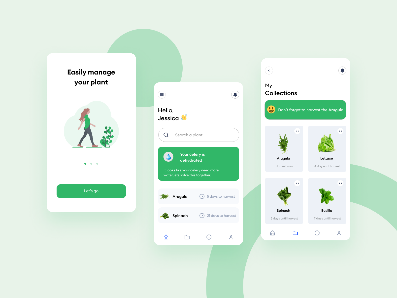 Plants Mobile app design by gulara akberli on Dribbble