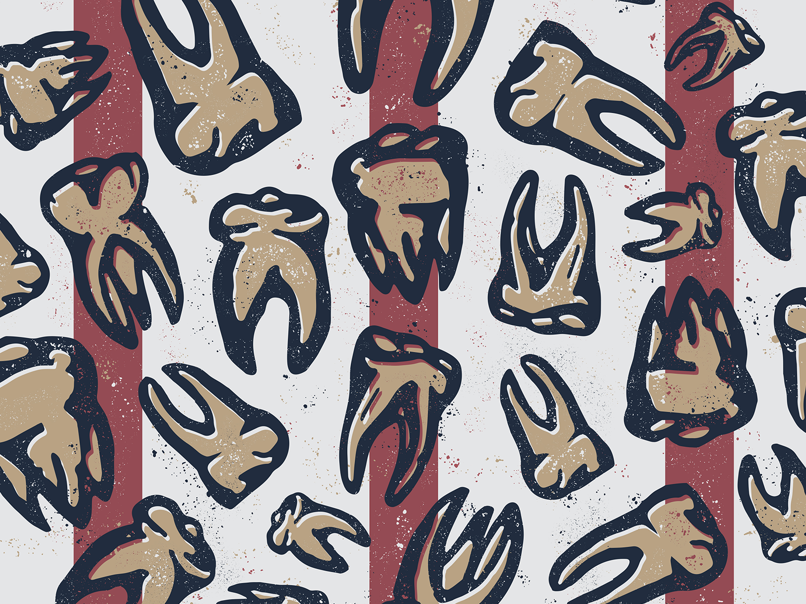 Teeth Illustration by Cooper Blaske on Dribbble