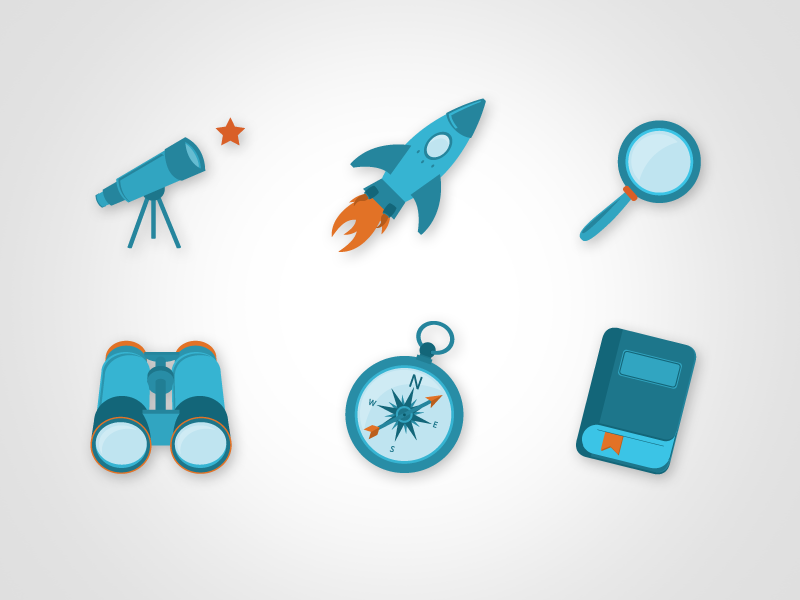 Exploring Icons by Lisa Sundin on Dribbble