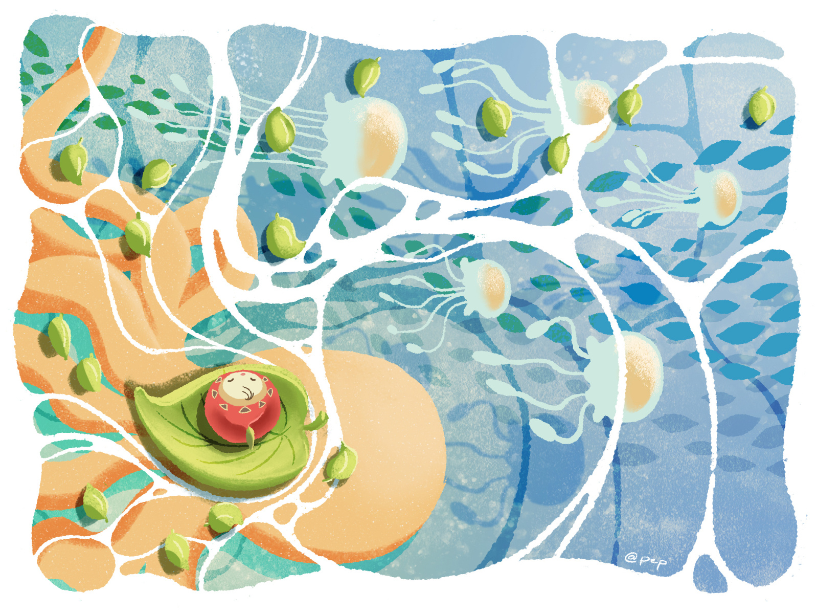 Hoa the game - fanart by Linh Khánh on Dribbble