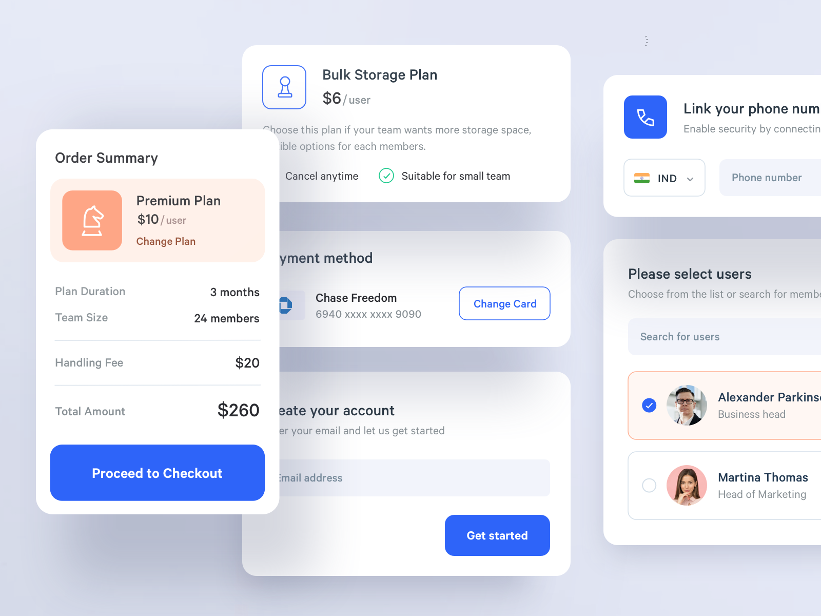 App Components by Vishnu Prasad on Dribbble