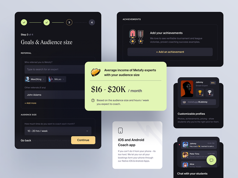 Browse thousands of Stepper Mobile images for design inspiration | Dribbble