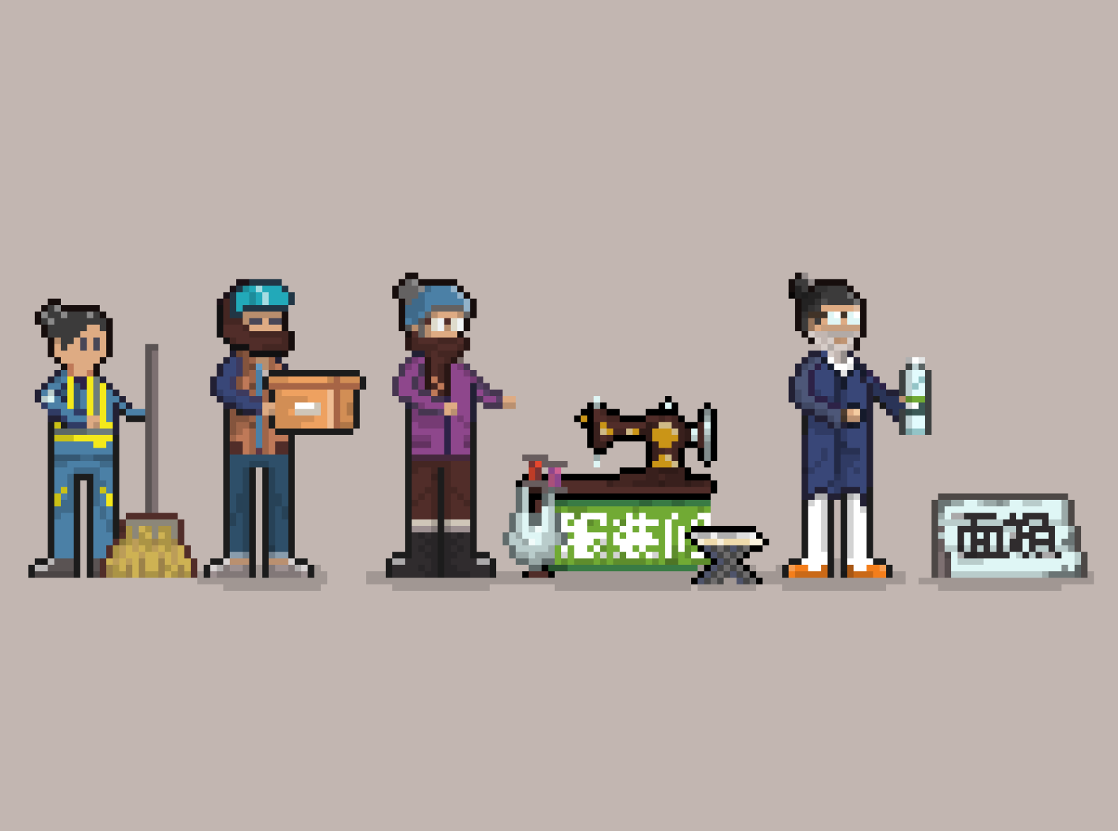 Pixel | Communities Log 002 by Yannan Zhu on Dribbble