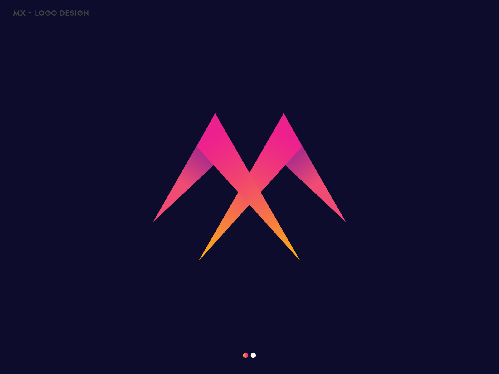 MX - Modern logo by Siddik.Hossain on Dribbble