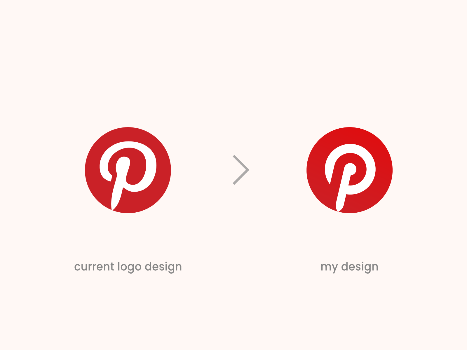 Pinterest - Logo Design by Imad Branding on Dribbble