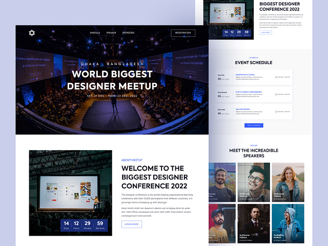 Conference Website designs, themes, templates and downloadable graphic ...