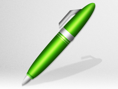Green Pen by KaL MichaeL on Dribbble