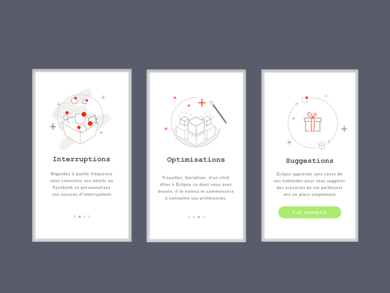 Minimal Disruption On Boarding by Micka Touillaud on Dribbble