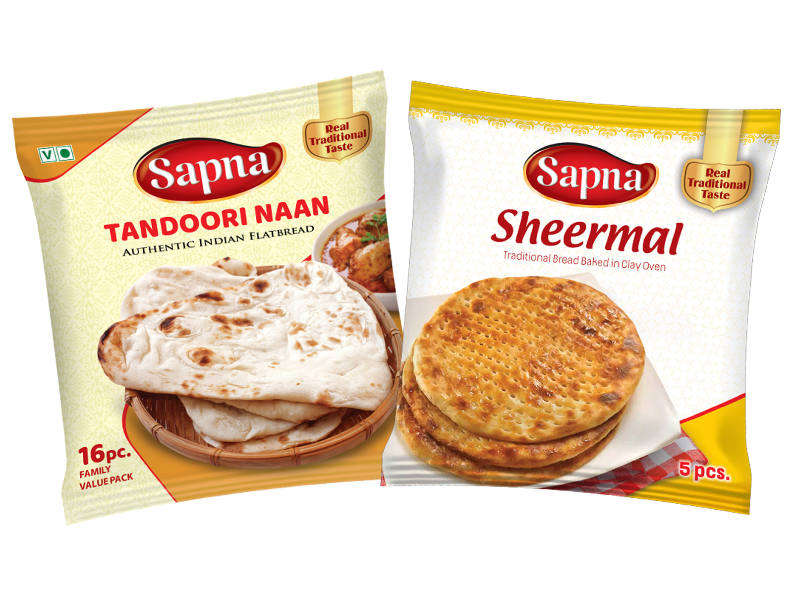 Tandoori Naan and Sheermal Packaging by Mohammad Hussain on Dribbble