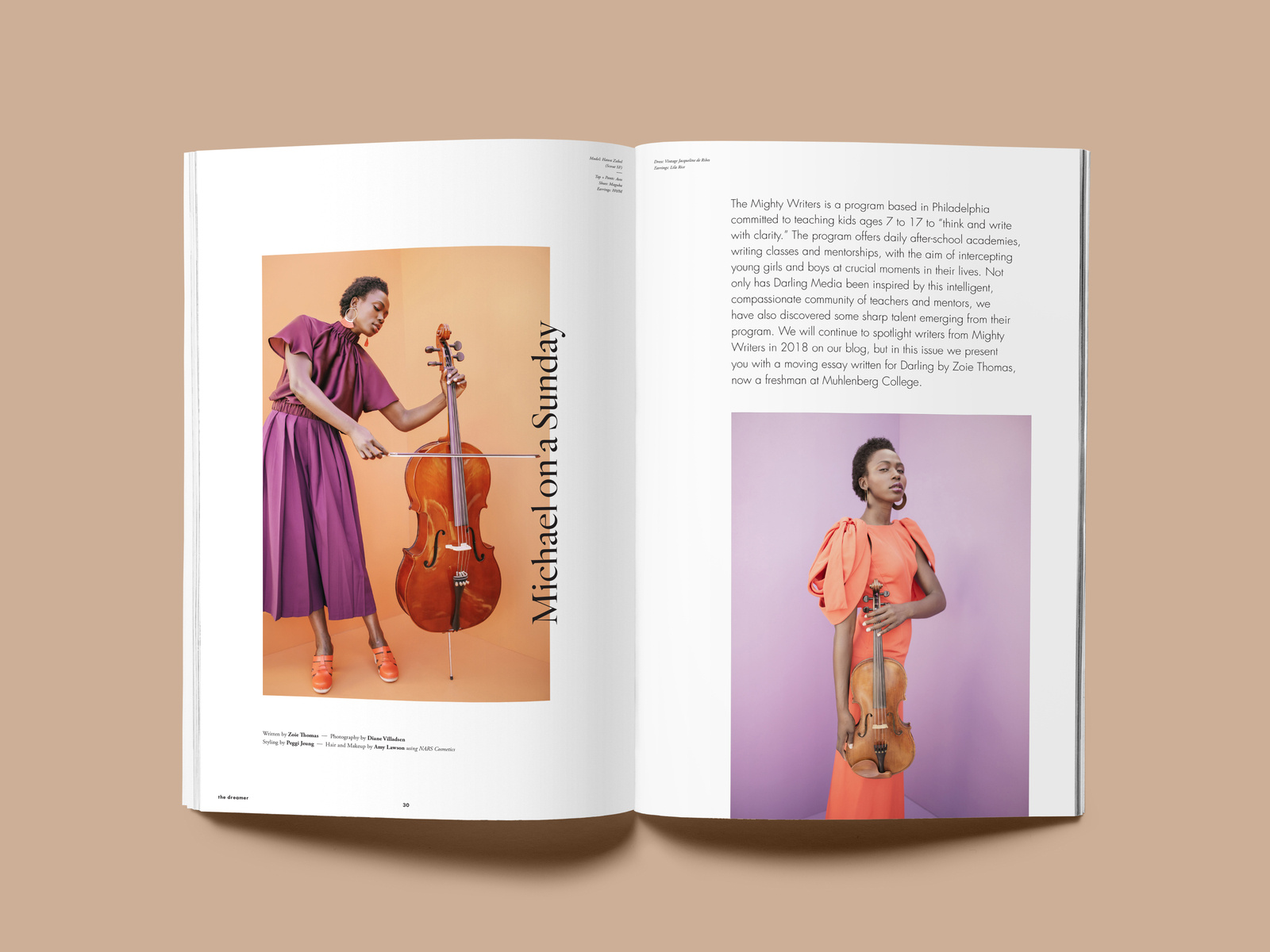 Darling Magazine - issue 23 by Alyssa Yuhas on Dribbble