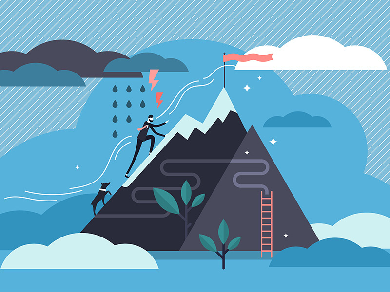 Perseverance concept by Eduards Normaals on Dribbble