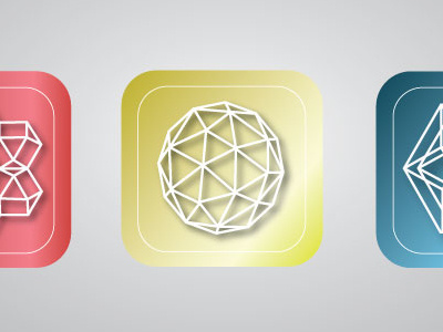 Geometric Mobile Applications by aristravelsphere on Dribbble