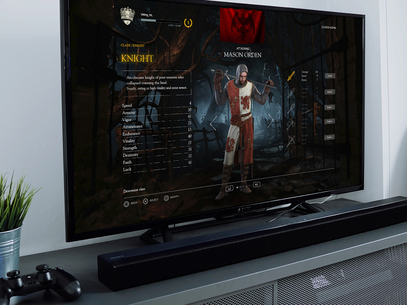 King UI | PS4 by Dima Tischenko on Dribbble